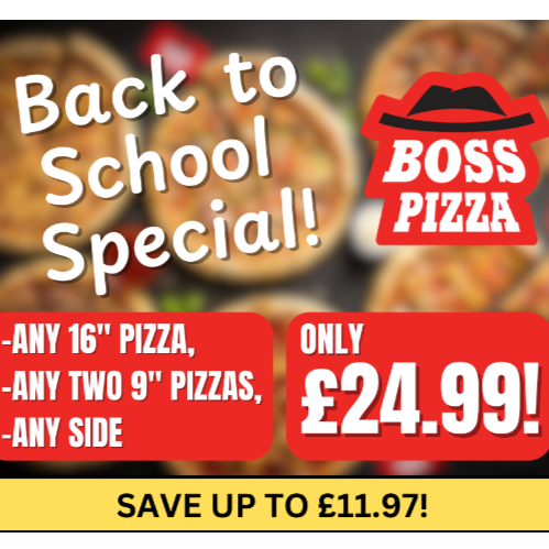 Pizza Delivery Menu | Boss Pizza Hamilton | Boss Pizza
