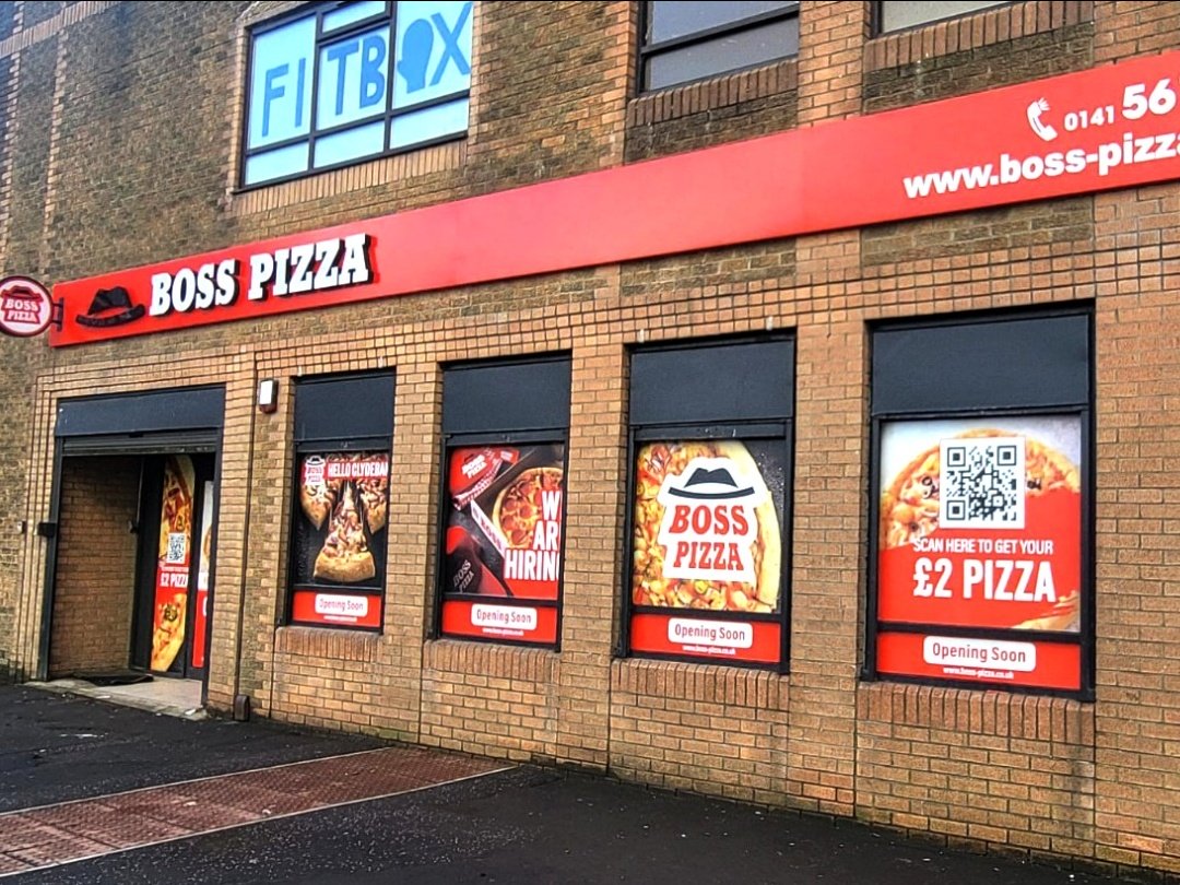 New Boss Pizza to open sixth location in Clydebank | Boss Pizza